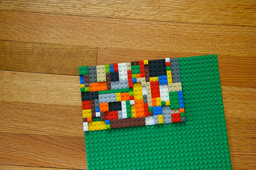 Oscar's lego quilt - Wee Wonderfuls