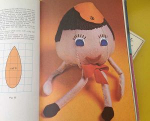 Sewing toys from vintage patterns - Wee Wonderfuls